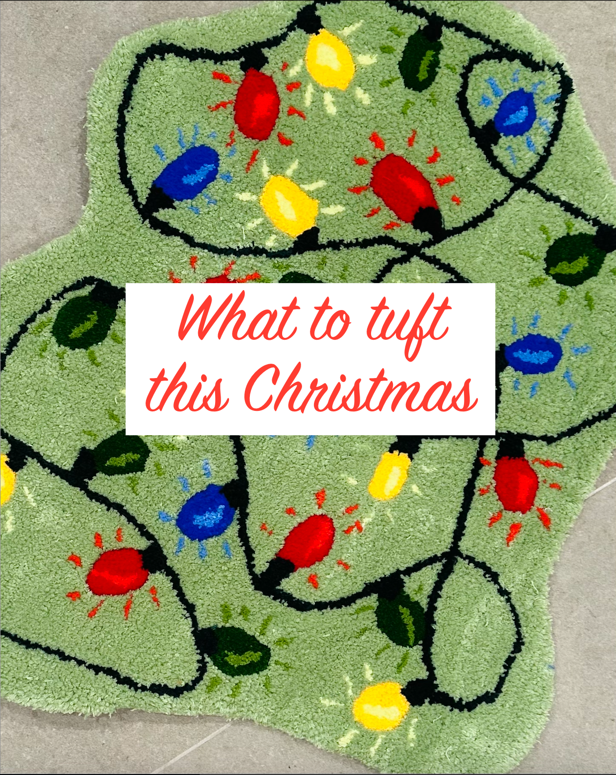 Making a rug this Christmas? Here's our top 10 tufting ideas – Tufting ...