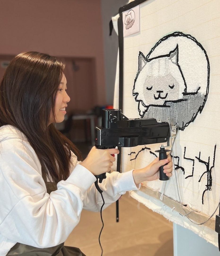 Mini Rug Workshop | Tufting London